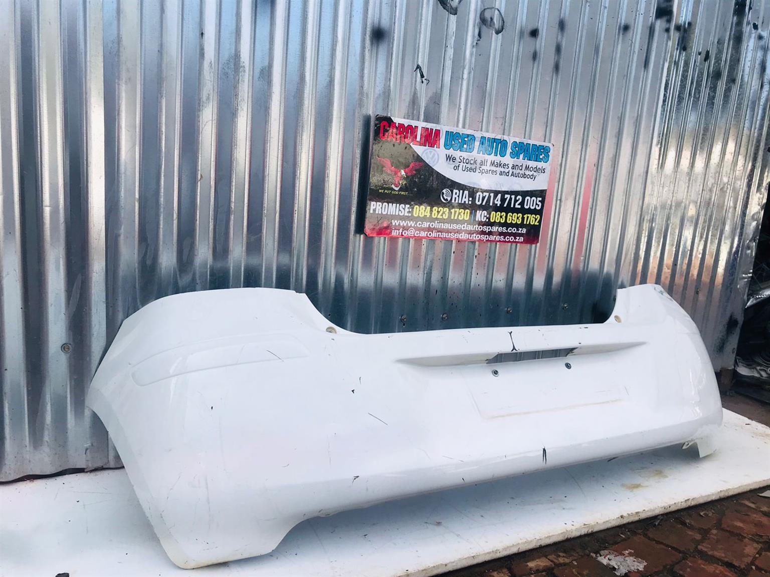 Toyota YARIS ZEN rear/back bumper | Junk Mail Marketplace