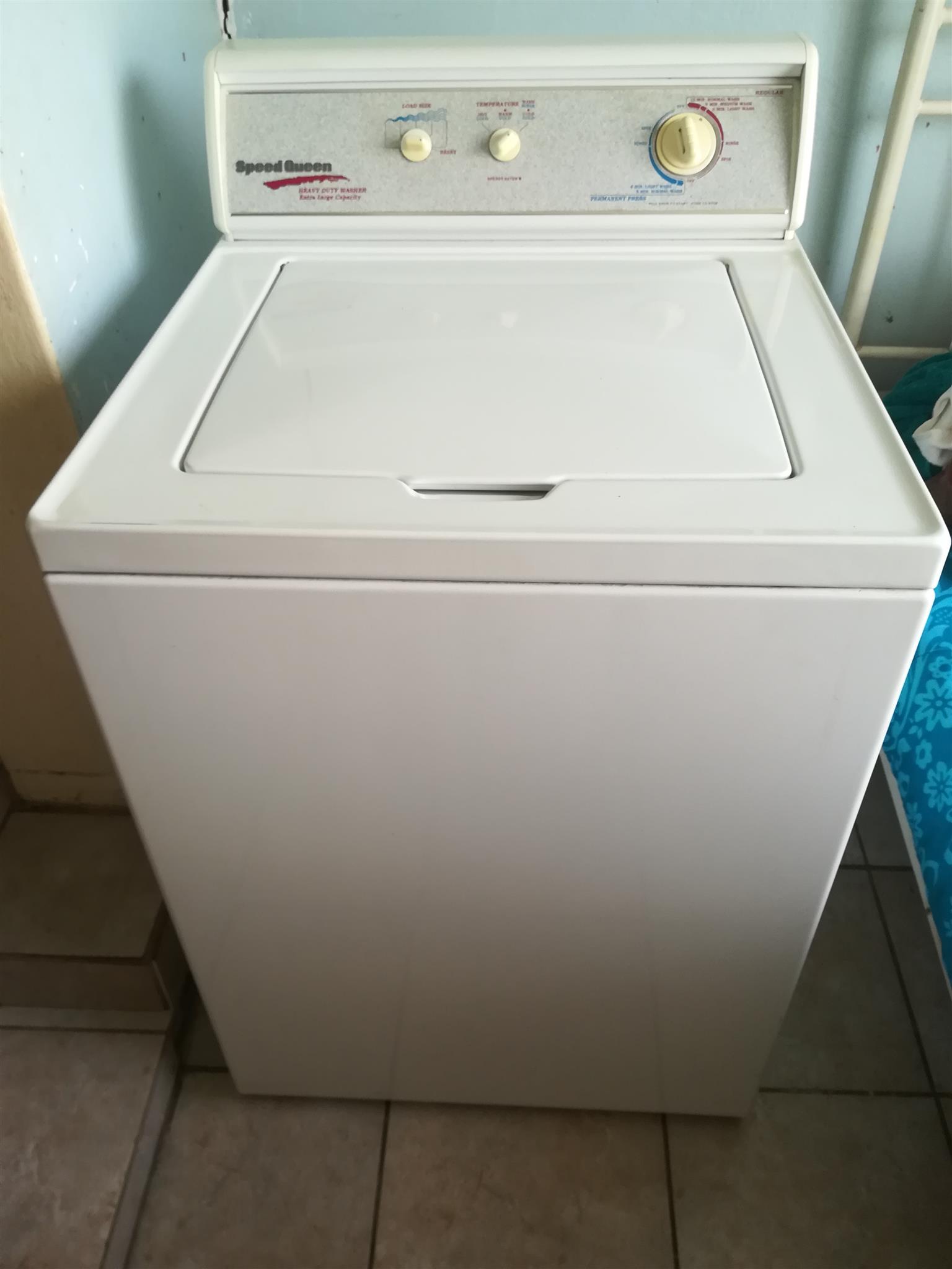 Speed Queen top loader washing machine | Junk Mail Marketplace
