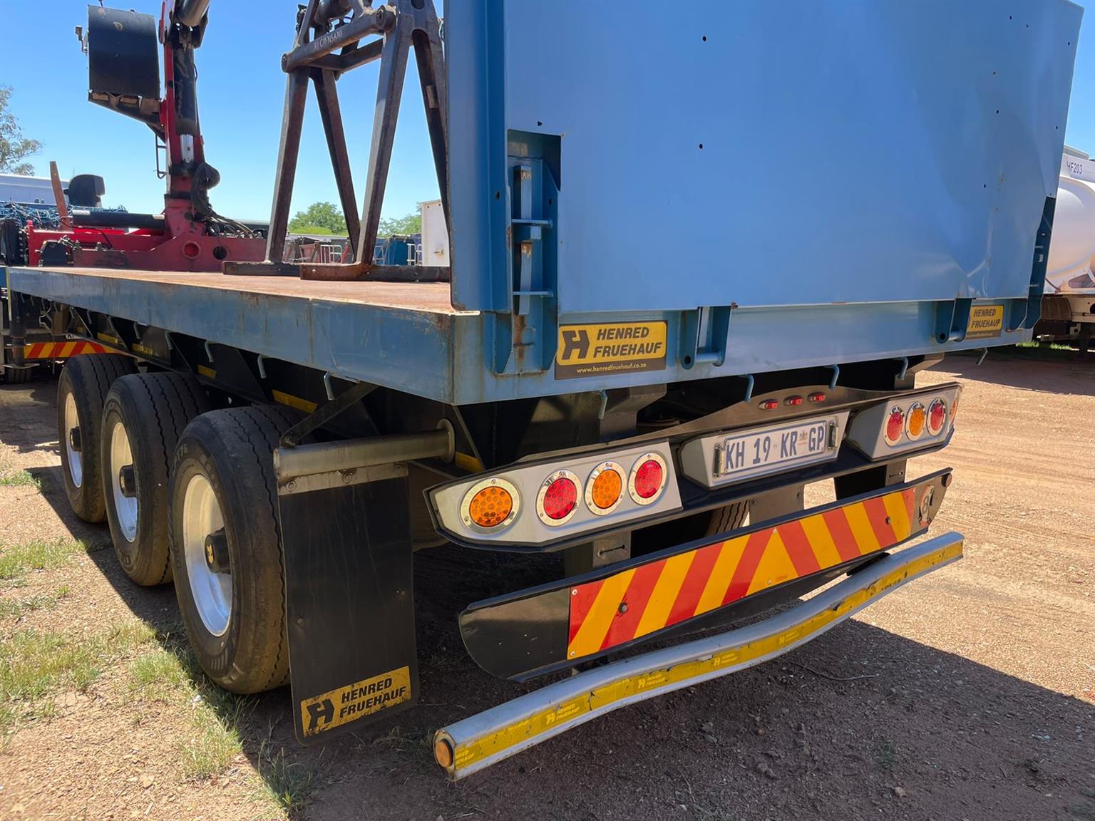 2021 Henred Fruehauf tri axle brick trailer | Junk Mail