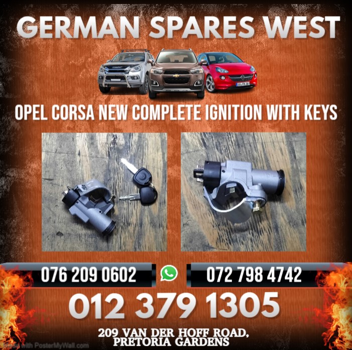 Opel Corsa NEW Complete Ignition with keys for sale | Junk Mail