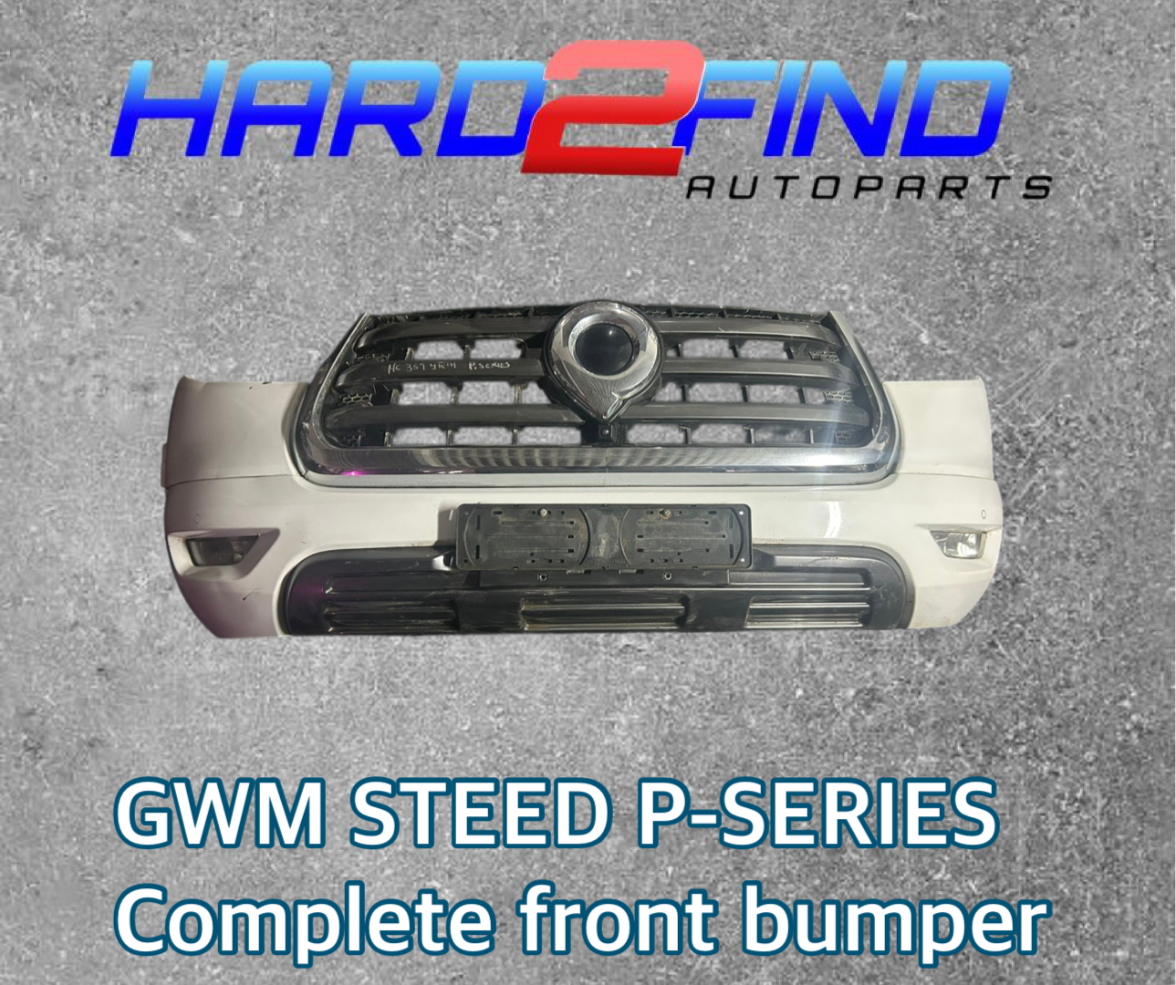 Gwm Steed P-Series Complete Front Bumper For Sale | Junk Mail Marketplace