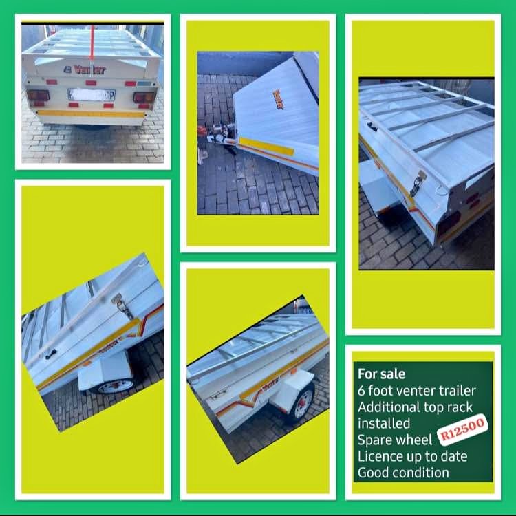 6 foot Venter trailer for sale in Lenasia | Junk Mail Marketplace