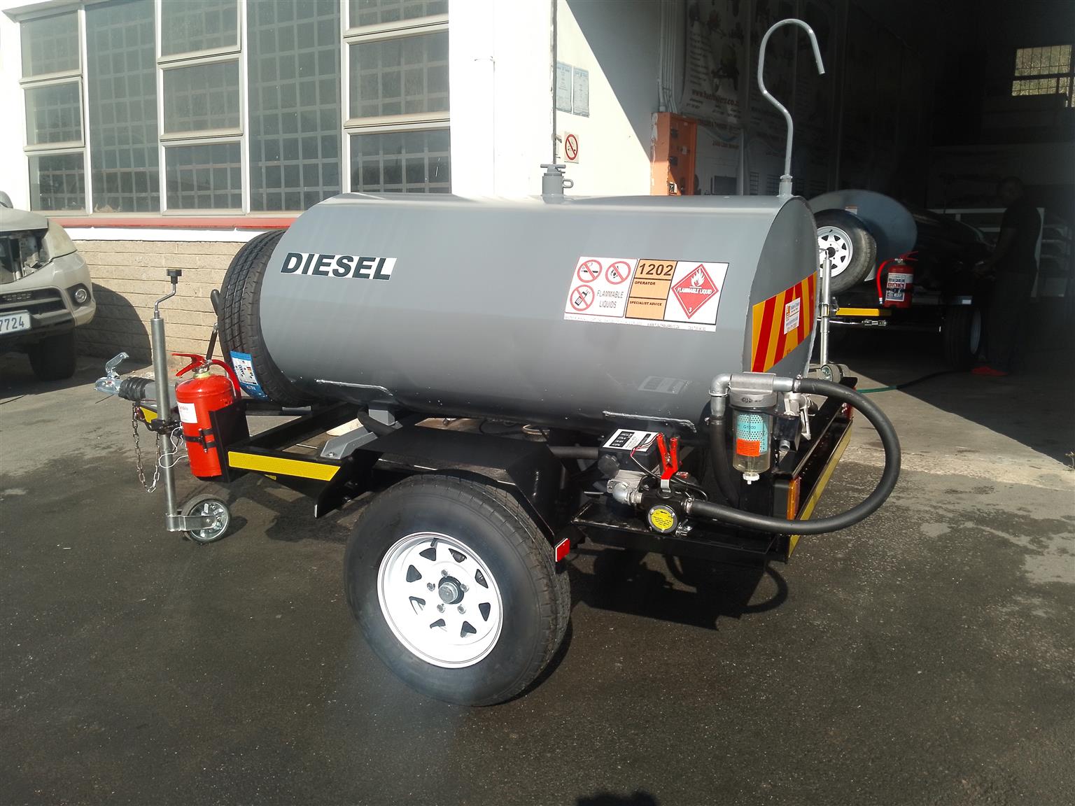 1000L MILD STEEL DIESEL TANKER | Junk Mail Marketplace
