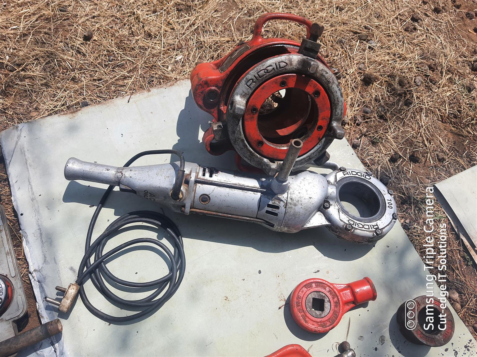 Ridgid pipe thread cutter set | Junk Mail Marketplace