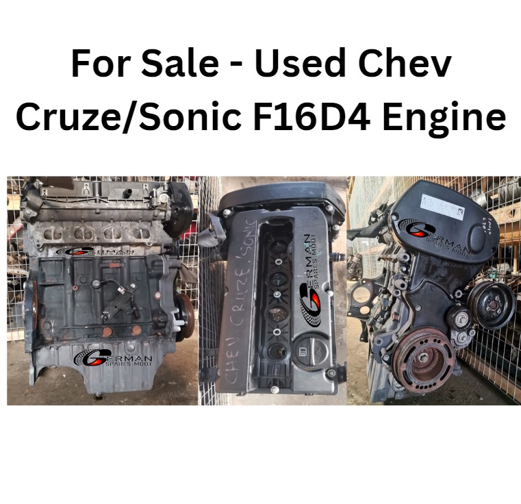 Now Selling F16D4 Engine for Chev Cruze / Sonic | Junk Mail