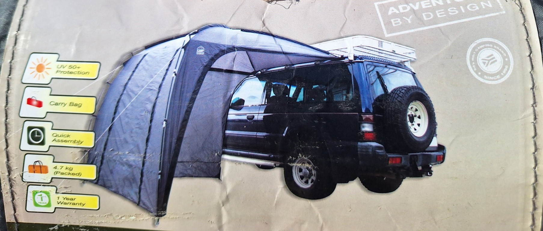 Car-attached shade tent (CampMaster) | Junk Mail Marketplace