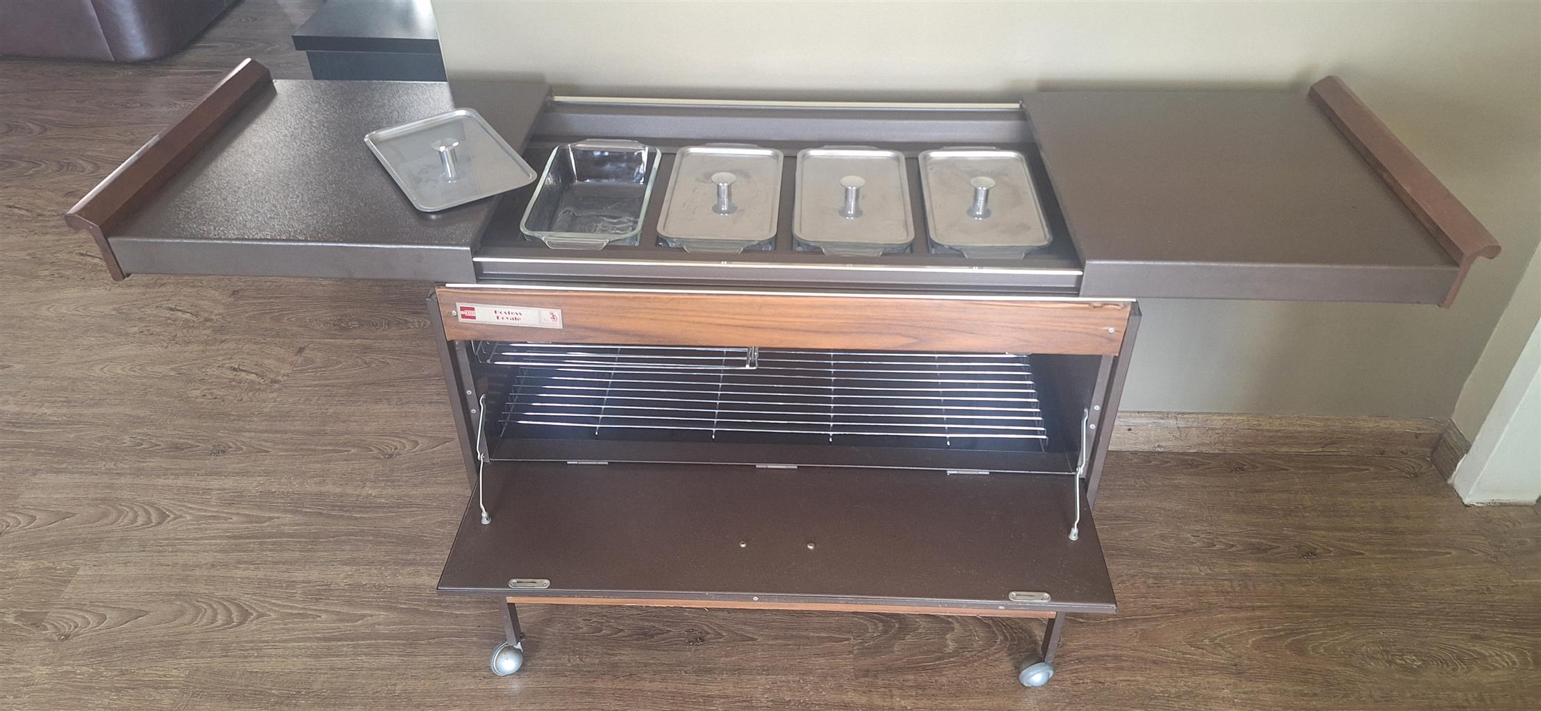 Lawnmower, leaf blower/ vacuum, vice, printer, hostess trolley tile ...