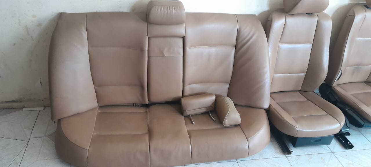 Bmw e46 brown leather seats. Still in good condition | Junk Mail