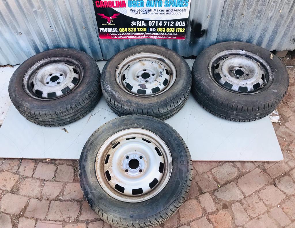 Chevrolet Gamma rim and tyre (good year) 185/65R14 | Junk Mail Marketplace