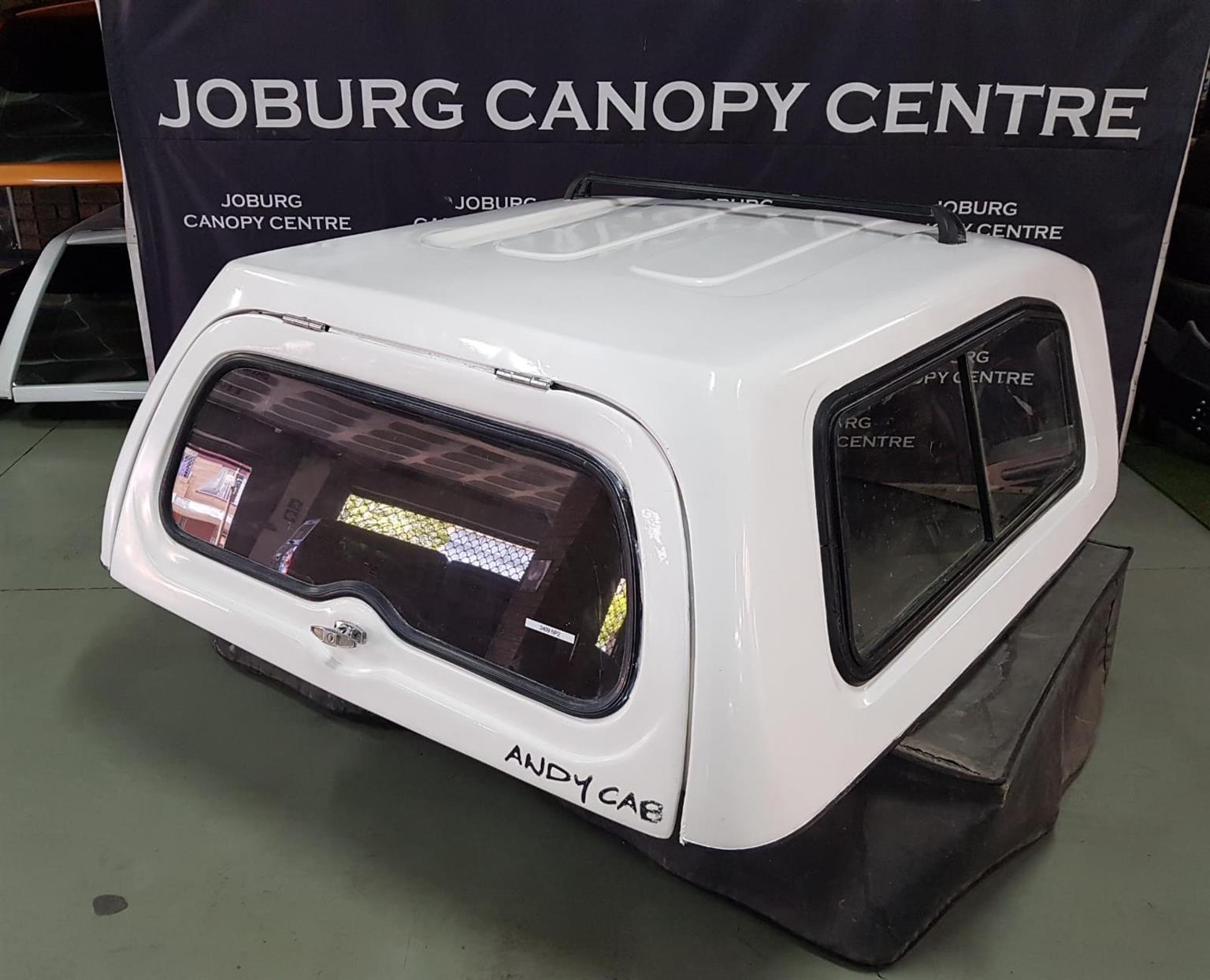 [3409] NISSAN NP200 LOWLINE WHITE ANDYCAB CANOPY | Junk Mail Marketplace