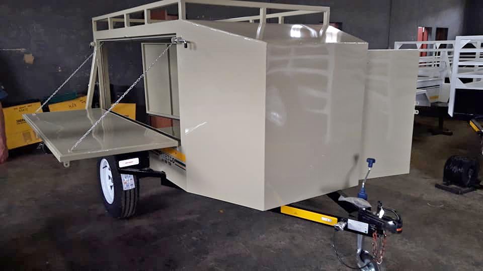 Fleetco single axel braked 1.5 ton Box trailer | Junk Mail