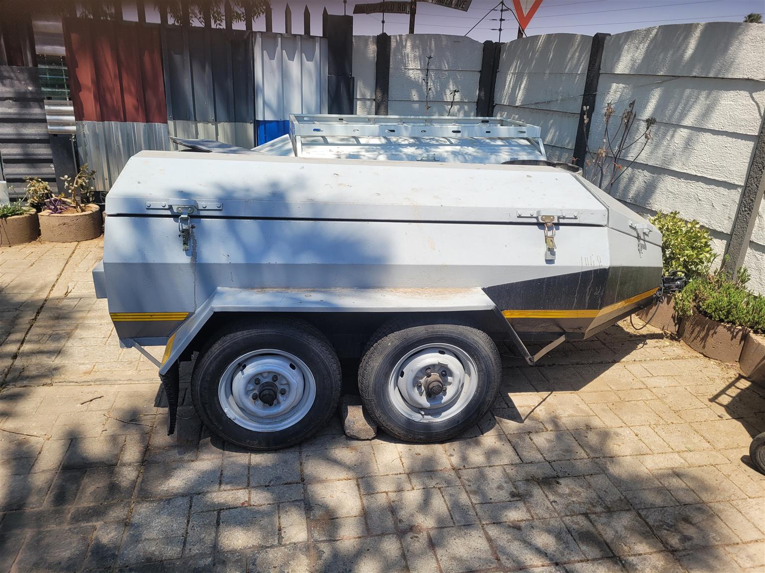 Double axel trailer..spotless on the rd..license up to date | Junk Mail ...