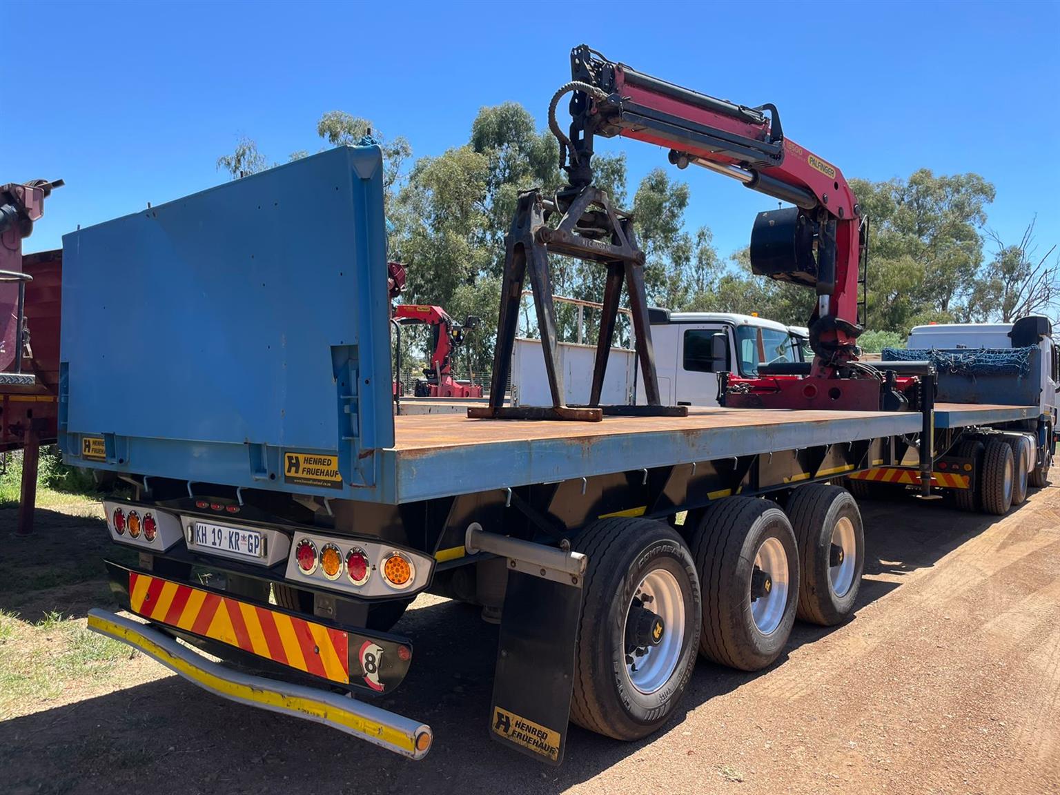 2021 Henred Fruehauf tri axle brick trailer | Junk Mail