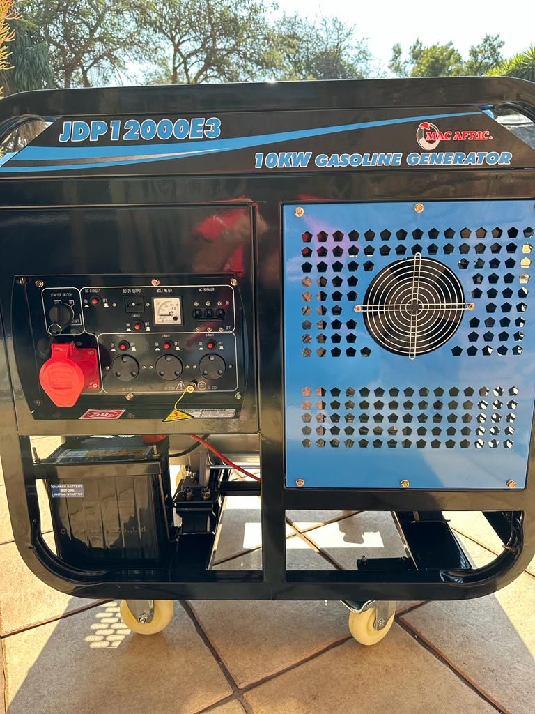 Gasoline Generators Mac Afric 12.5Kva | Junk Mail