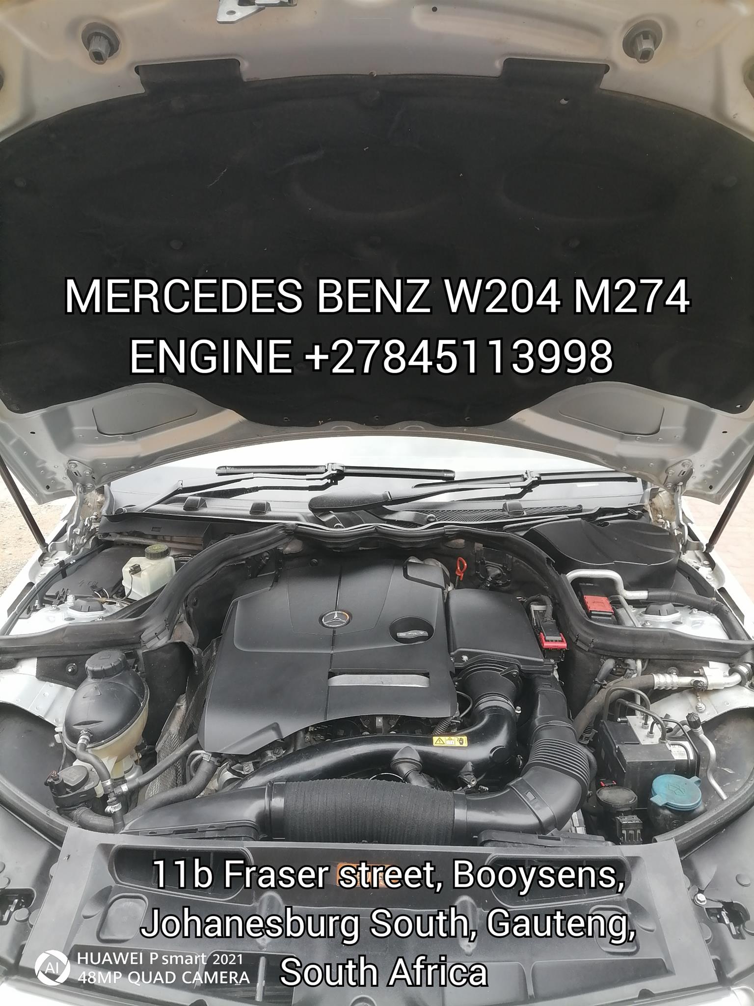MERCEDES BENZ W204 M274 PETROL ENGINE | Junk Mail Marketplace