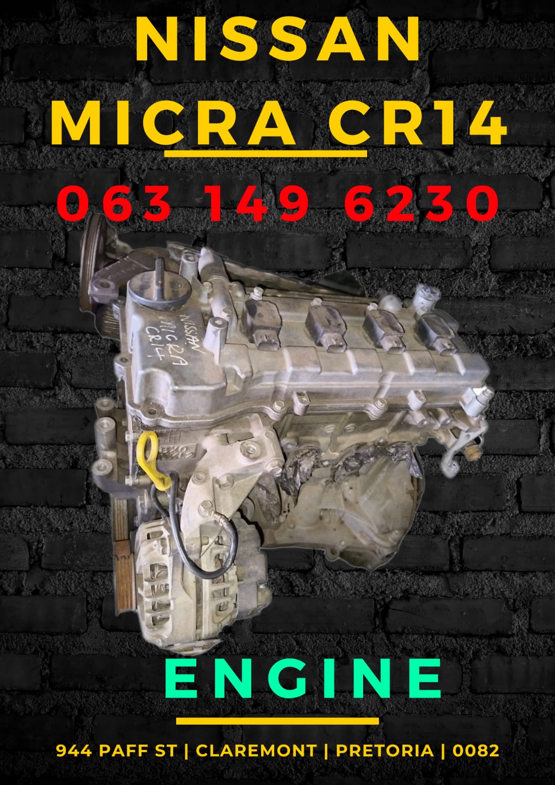 Nissan micra CR14 engine | Junk Mail