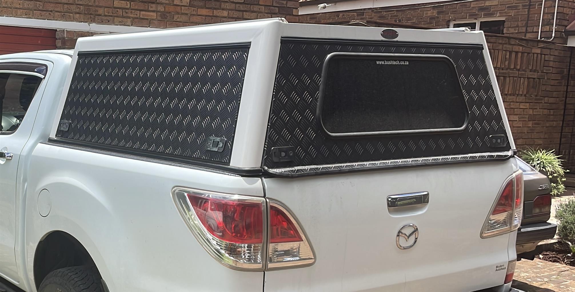 Bushtech Canopy for Double Cab 2012 onwards Mazda BT-50 or Ford Ranger ...