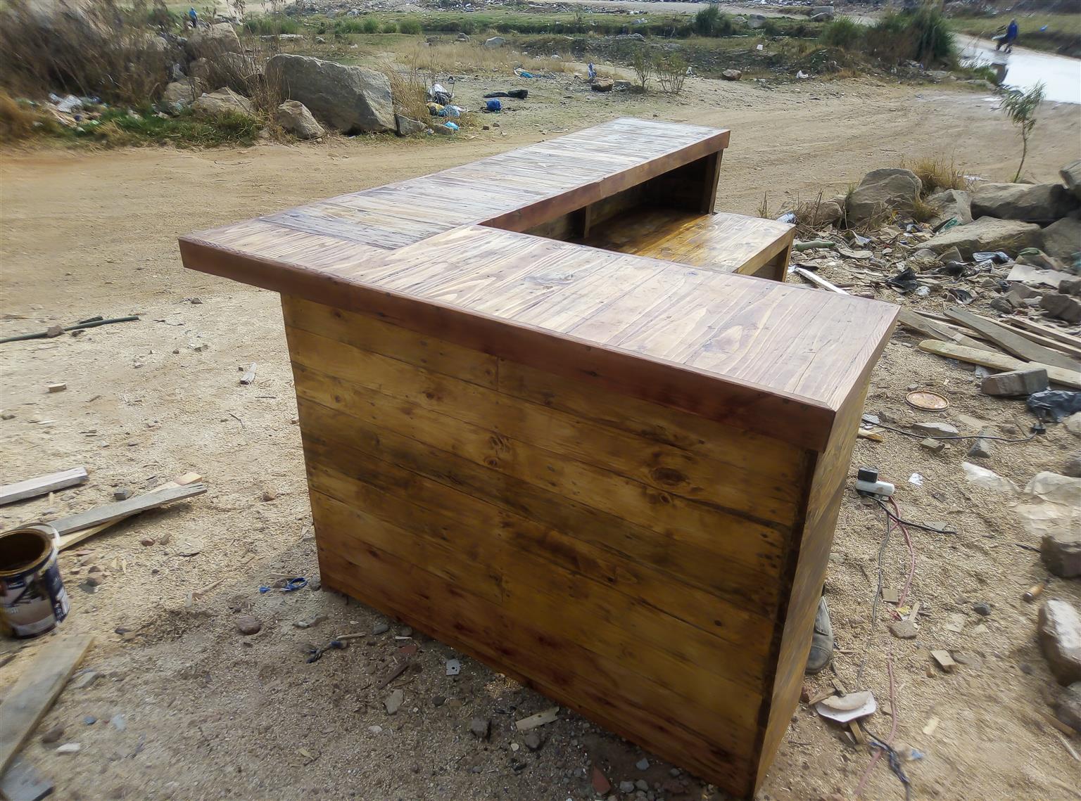 Second hand bar counter for sale store