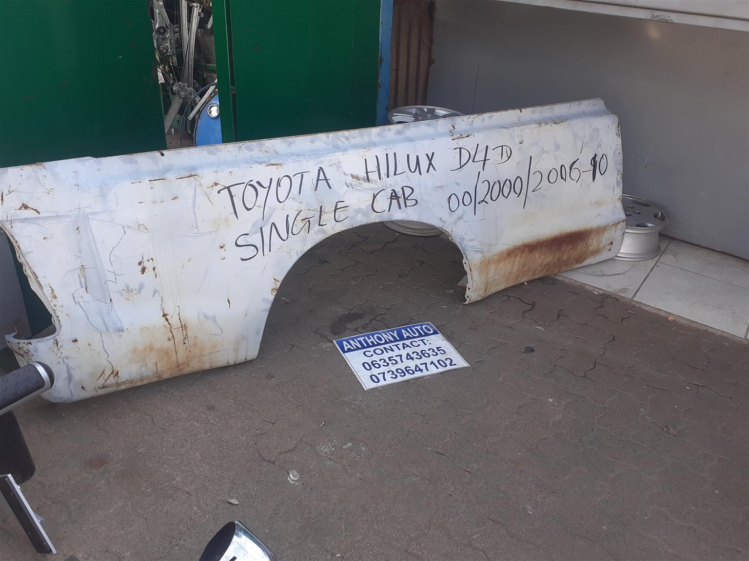 Toyota Hilux D4D Single Cab side panel | Junk Mail