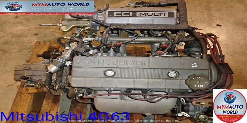 MITSUBISHI LANCER/GALANT/PAJERO 2.0L RWD 4G63 8V COMPLETE ENGINE FOR ...