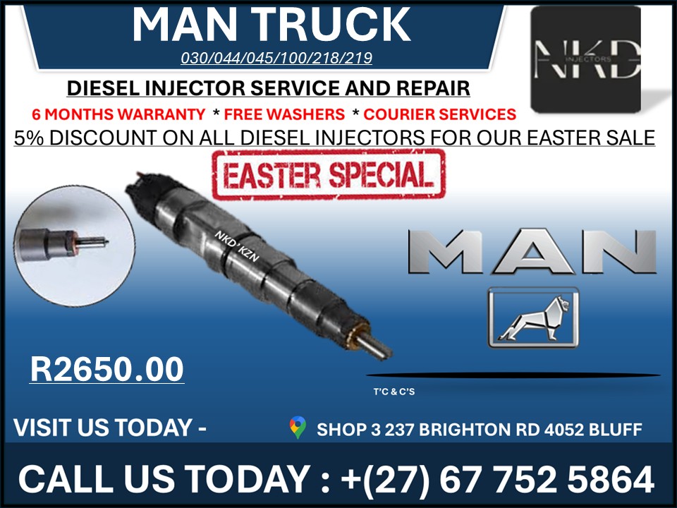 Man Truck Diesel Injectors on recondition | Junk Mail Marketplace