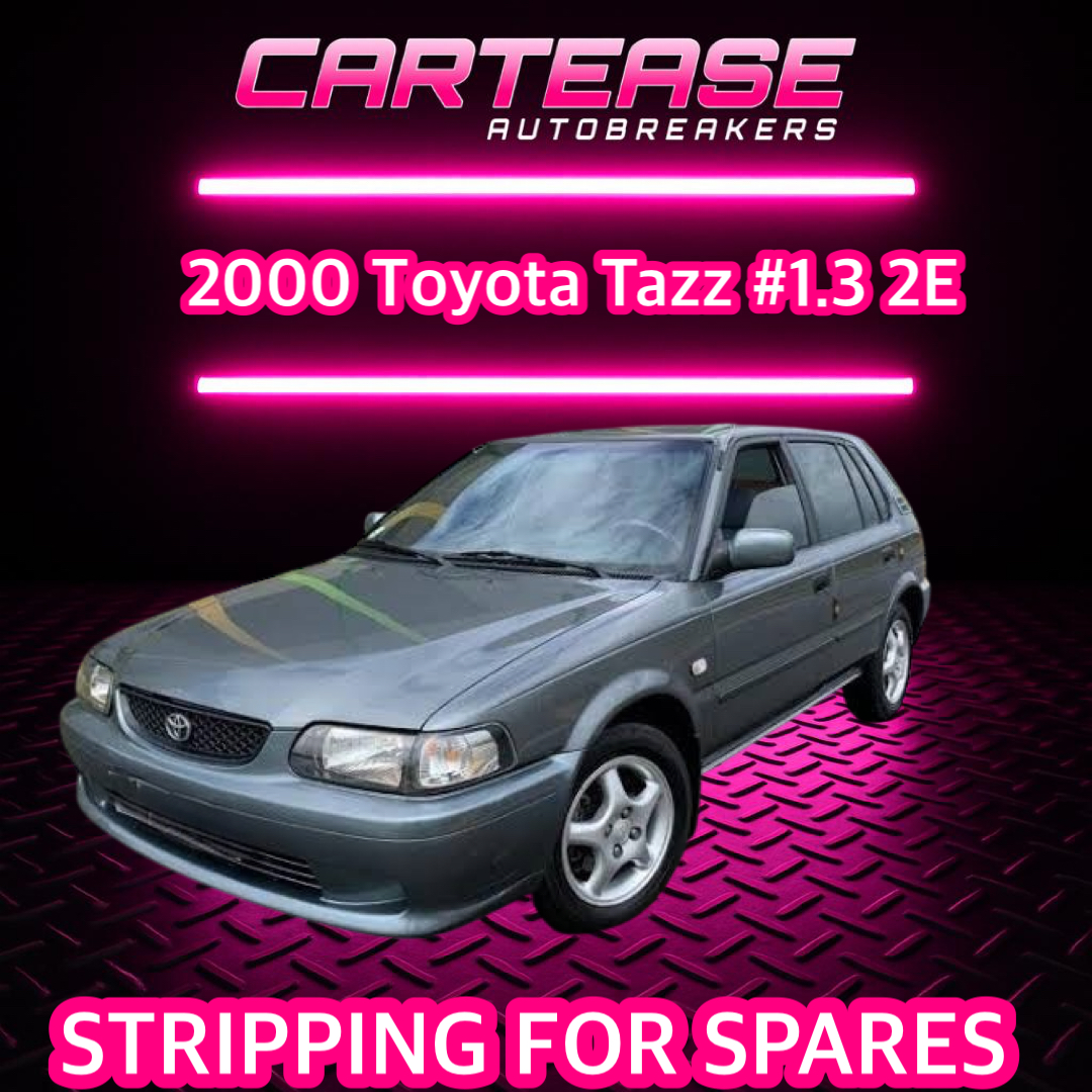 2000 Toyota Tazz #1.3 2E Stripping For Spares | Junk Mail Marketplace