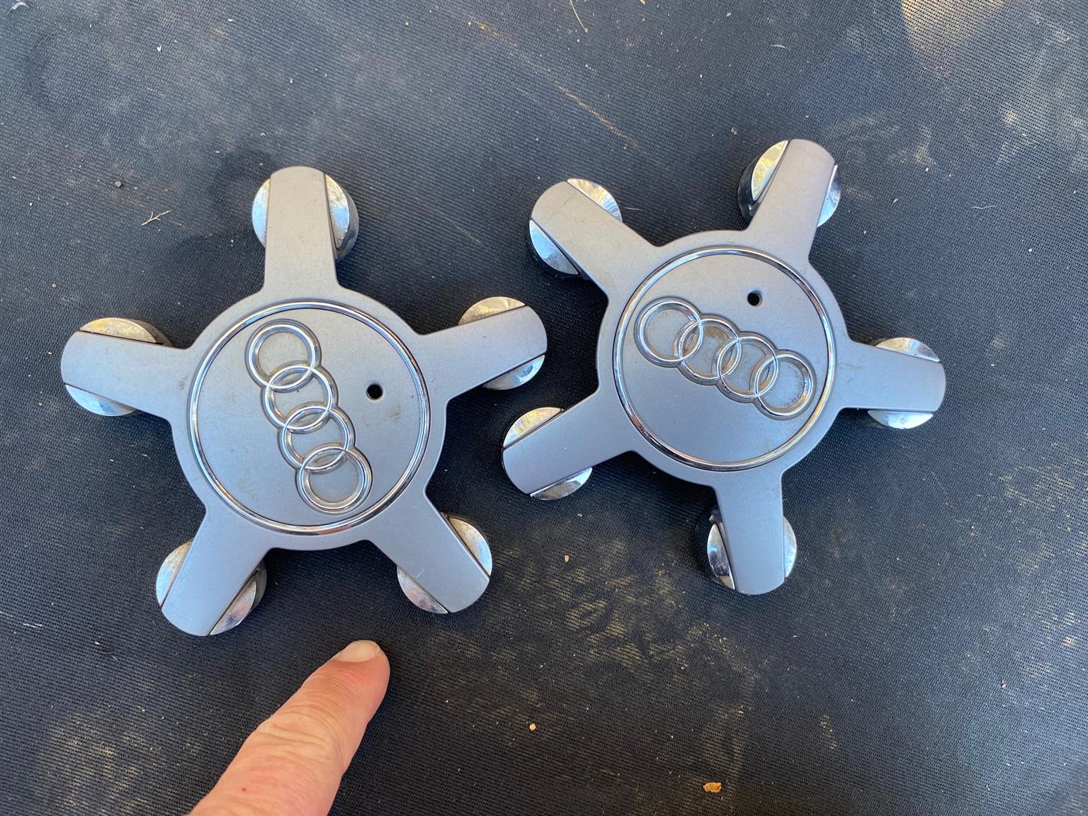 Audi Mag caps spider wheel centres Original OE pieces. | Junk Mail ...