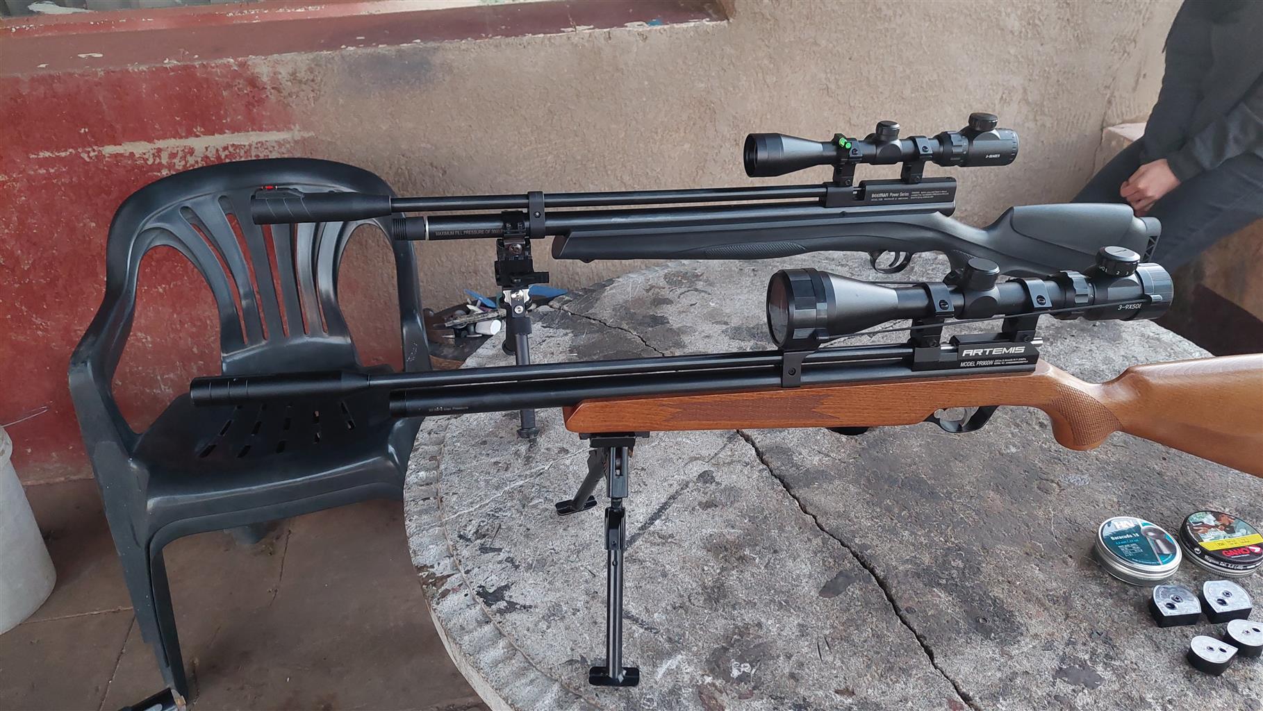 Beeman chief 2 plus and Artemis PR900W PCP air rifle | Junk Mail