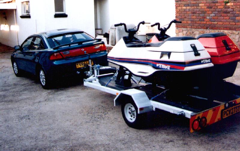 1980 GT Sport Speedboat + Trailer & 2 x Suzuki 750cc Wetbikes + Trailer ...