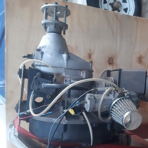 Bombardier Rotax 277 microlight pull start moter and 3 blade prop in ...