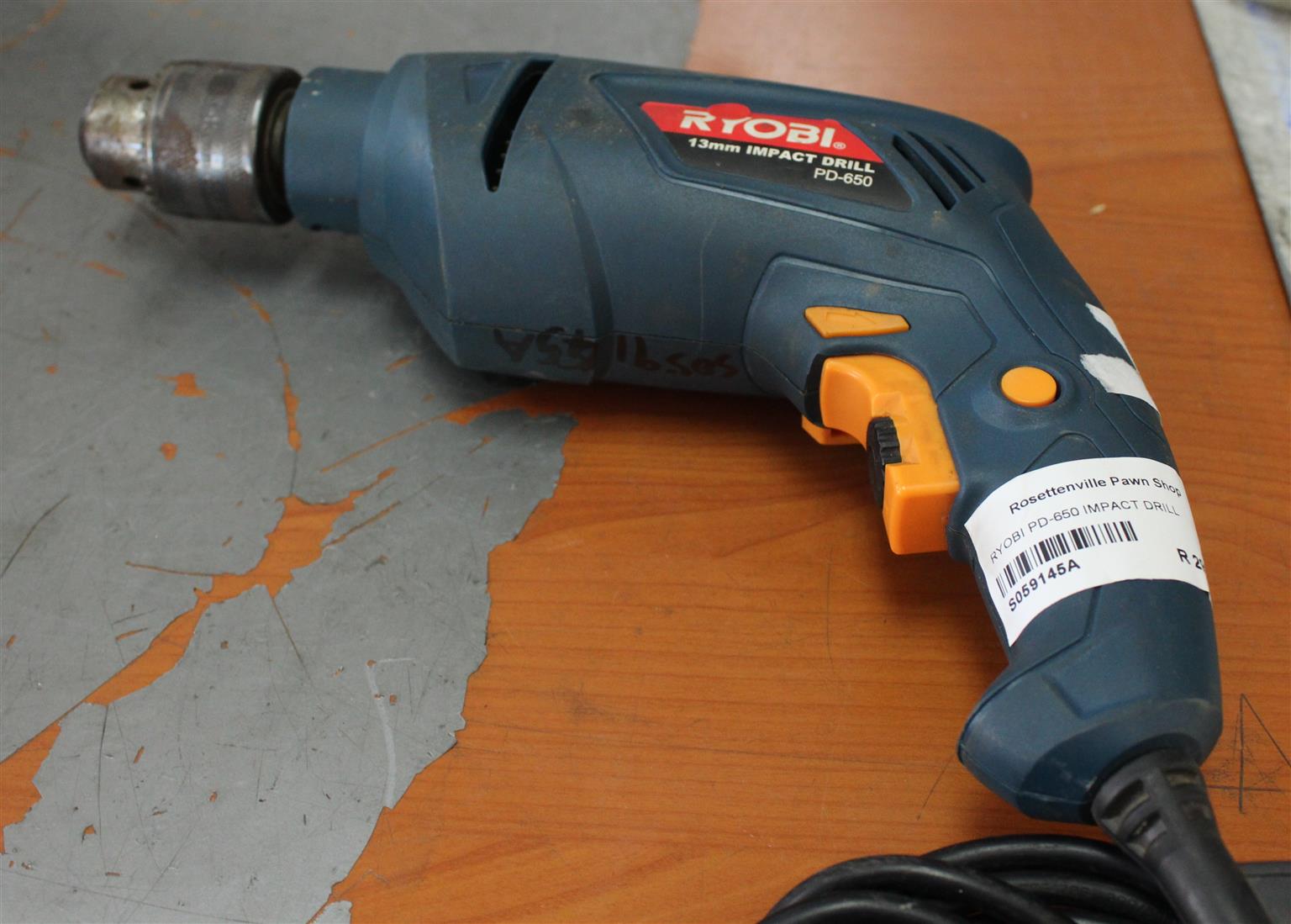 RYOBI PD-650 IMPACT DRILL S059145A | Junk Mail