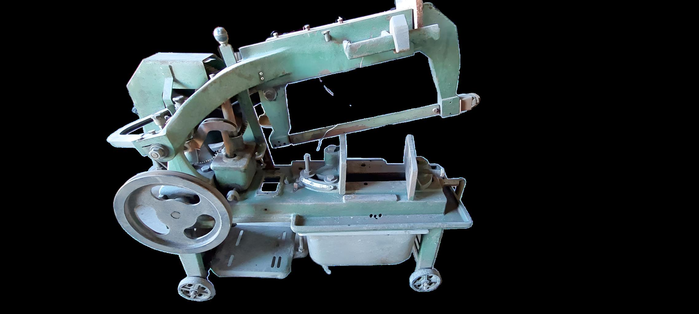 Vintage Cast Iron Saw Machine | Junk Mail