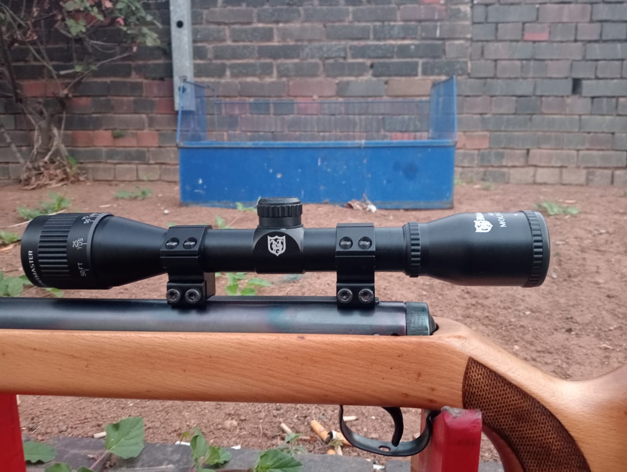 Air riffle Gecado mod 35 completely restored, with scope +bag | Junk ...