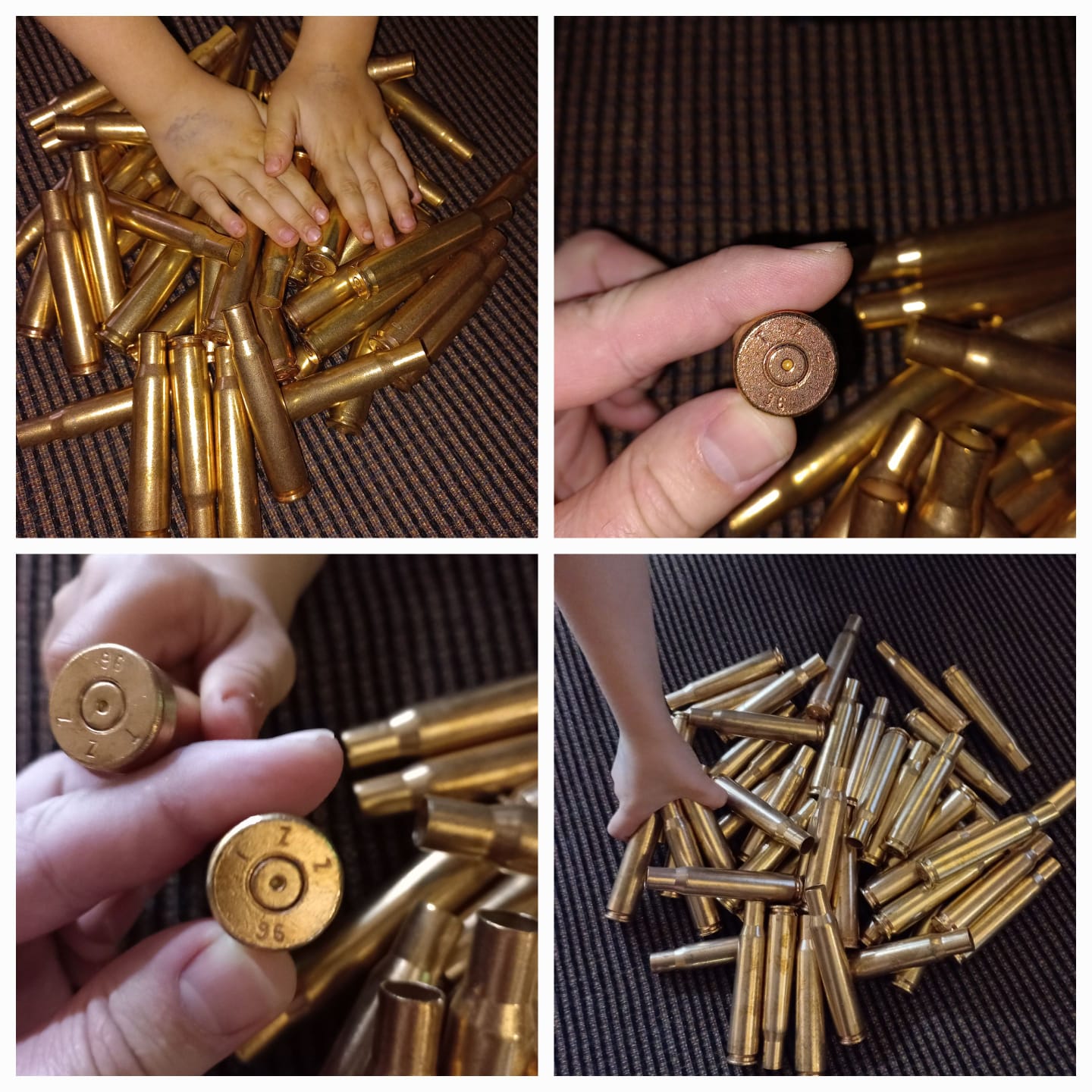 For Sale - Brass cases 50BMG once fired boxer primer | Junk Mail ...