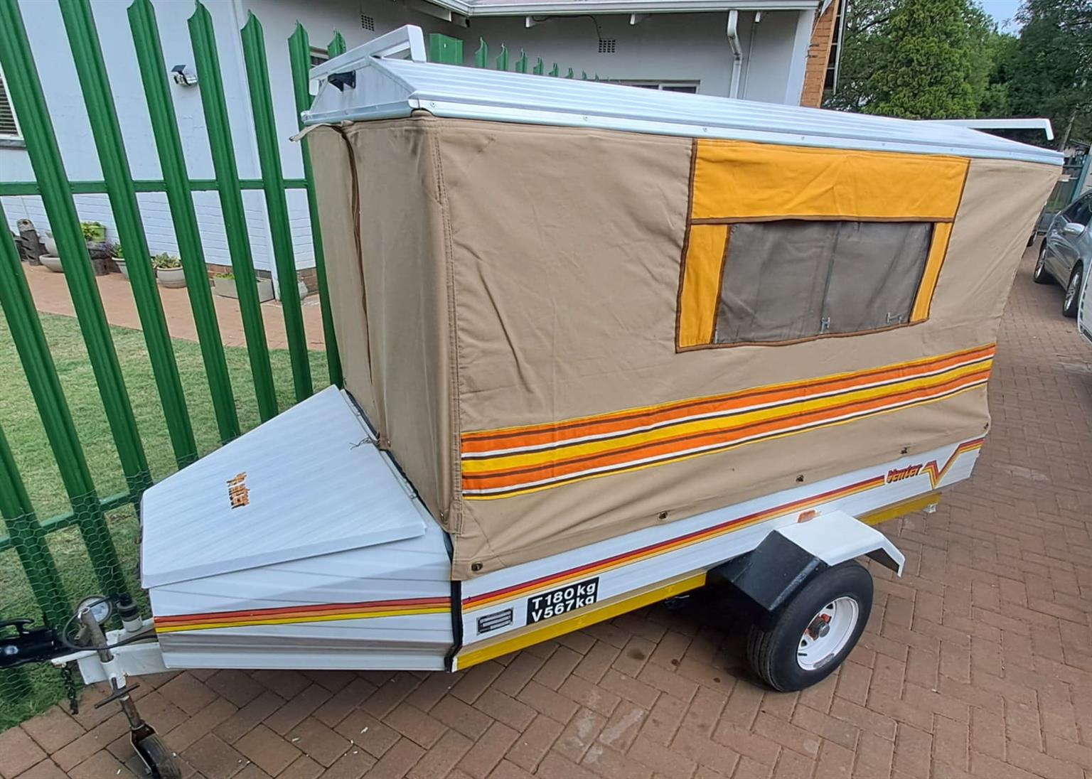 7 foot Venter trailer GTE with nose cone and tent | Junk Mail Marketplace