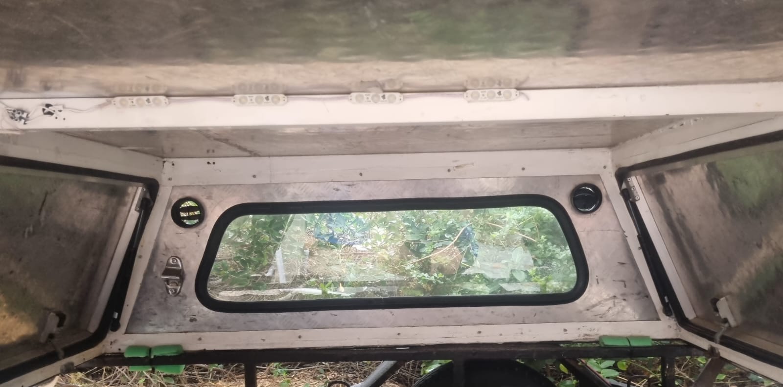 Used Toyota Hilux D4D Double Cab steel frame canopy for sale in Eastern ...