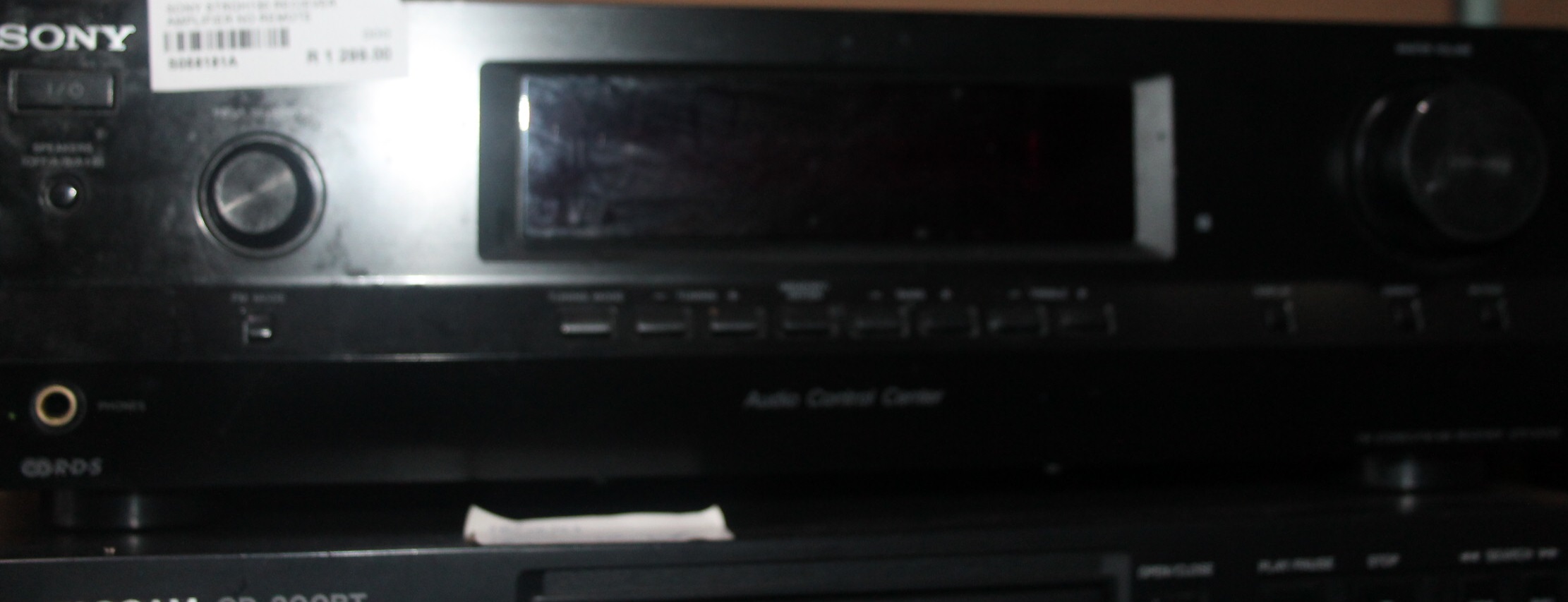 SONY RECIEVER NO REMOTE S058181A | Junk Mail