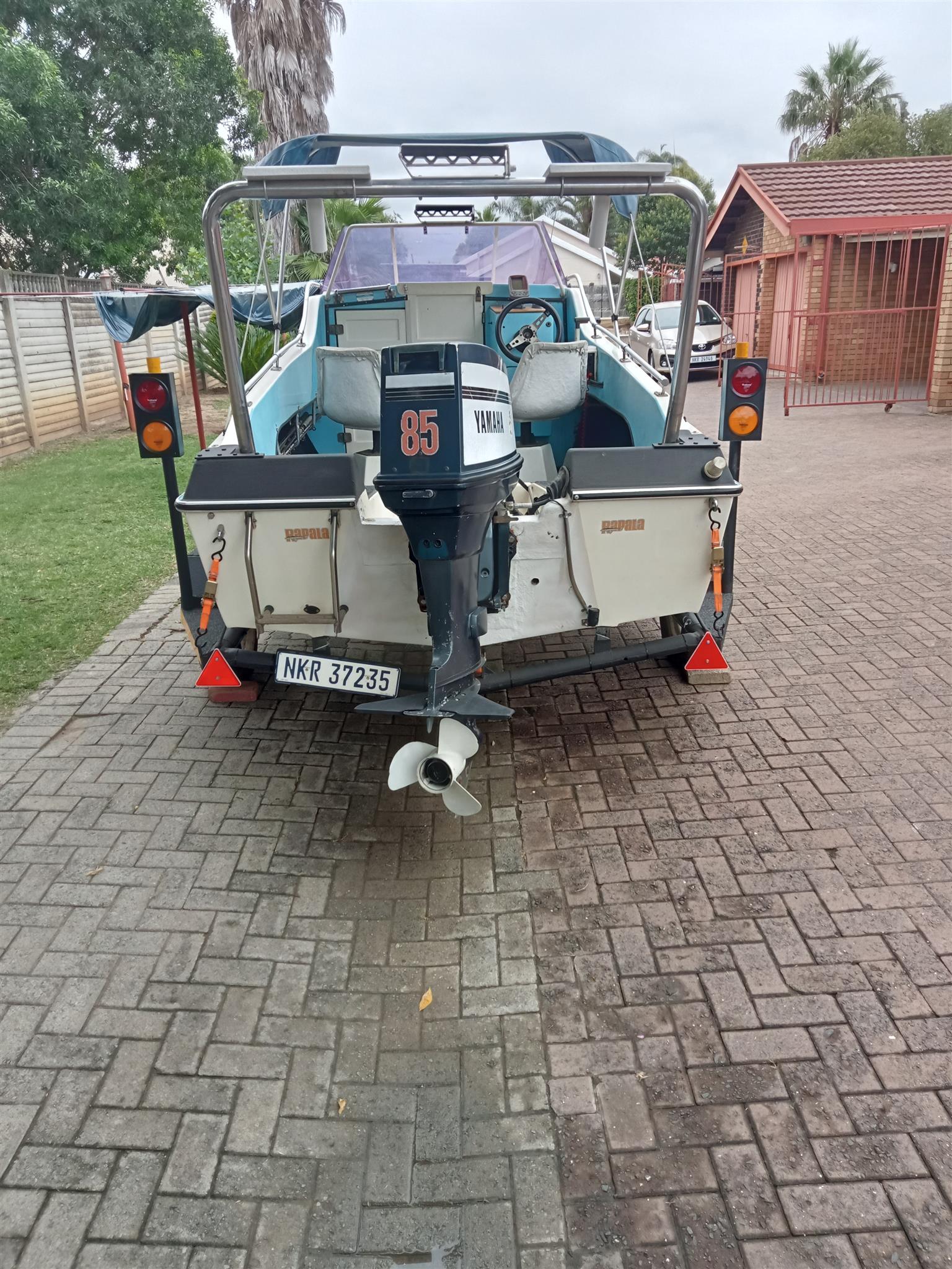 Maxi Cabin boat with new trailer, new tyres, boyancy and all paper work ...