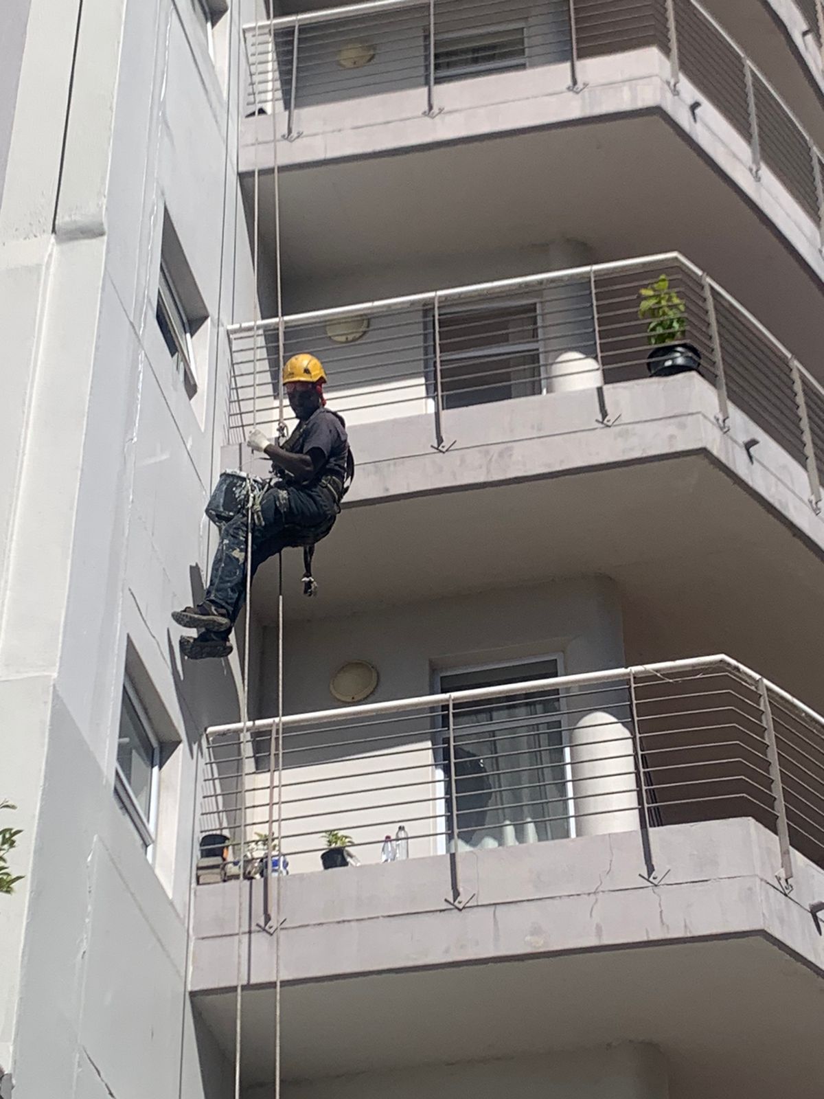 Ngwenya rope access projects we do window cleaning, painting, glazing ...