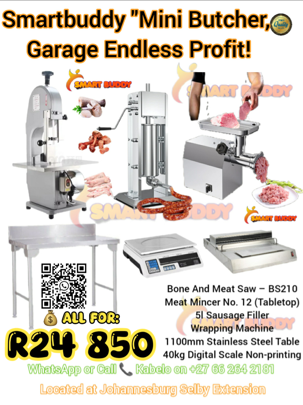 “Smartbuddy Mini Butchery Garage – Complete Setup | Junk Mail Marketplace