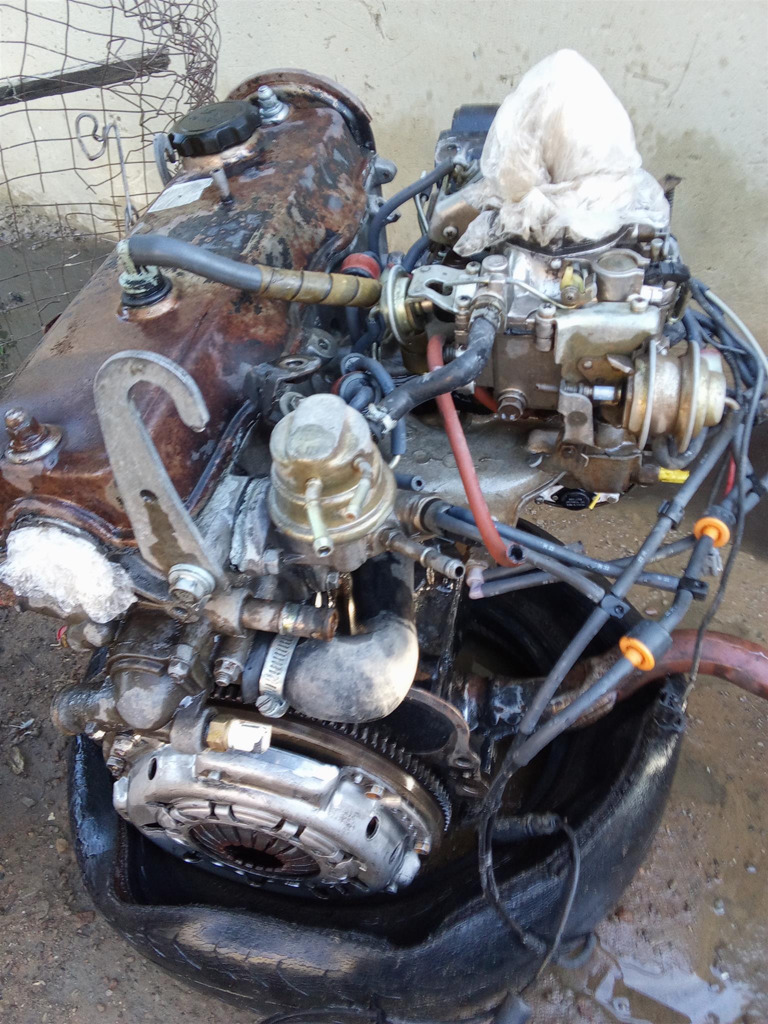 Toyota Corolla/tazz 1.3 complete engine for sale | Junk Mail
