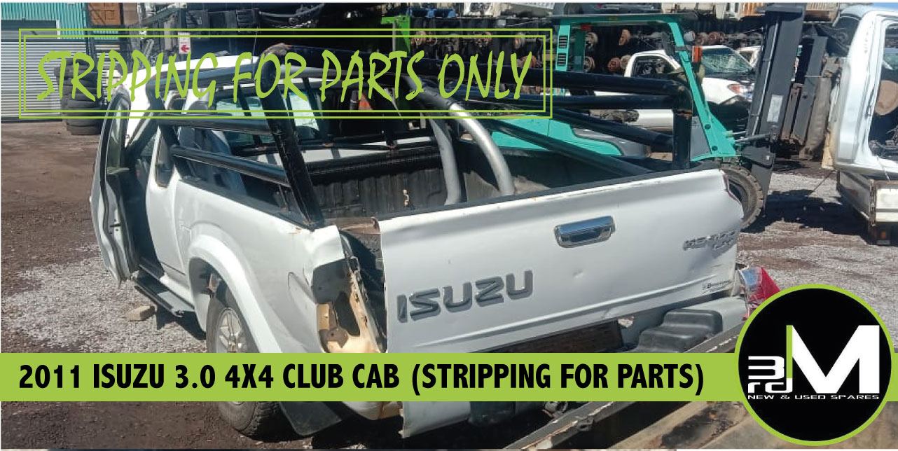2011 ISUZU 3.0 4X4 CLUB CAB (STRIPPING FOR PARTS) | Junk Mail