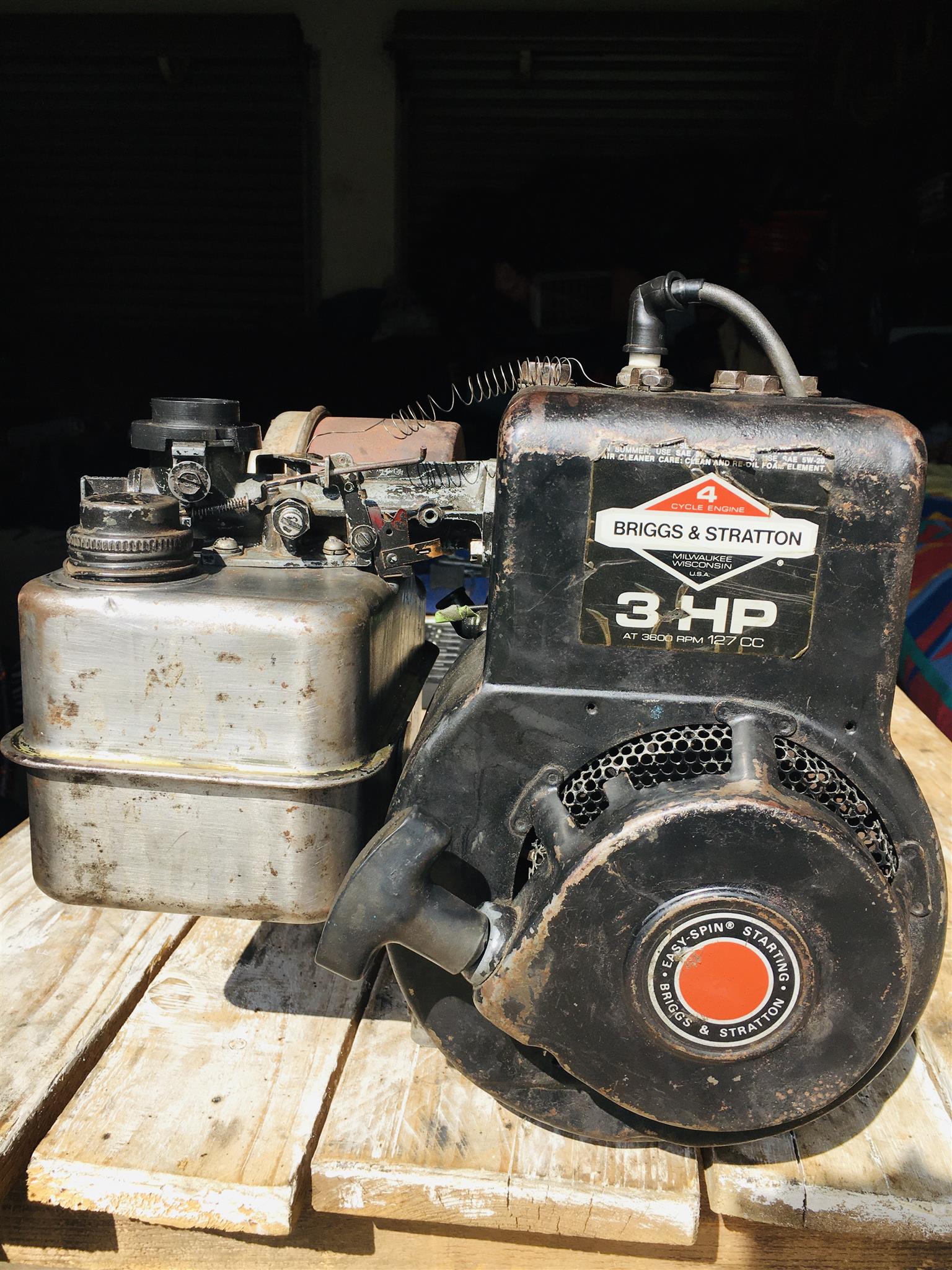 3HP Briggs and Stratton engine | Junk Mail