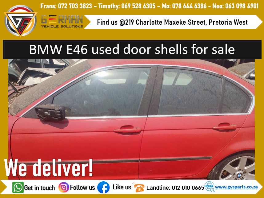 BMW E46 used door shells for sale | Junk Mail