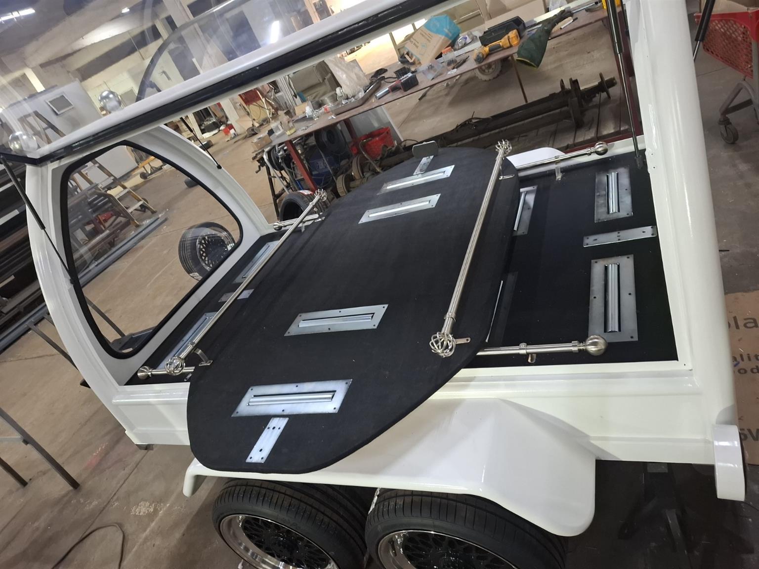 Trailer - A-Grade Steel Hearse Trailer in stock | Junk Mail Marketplace