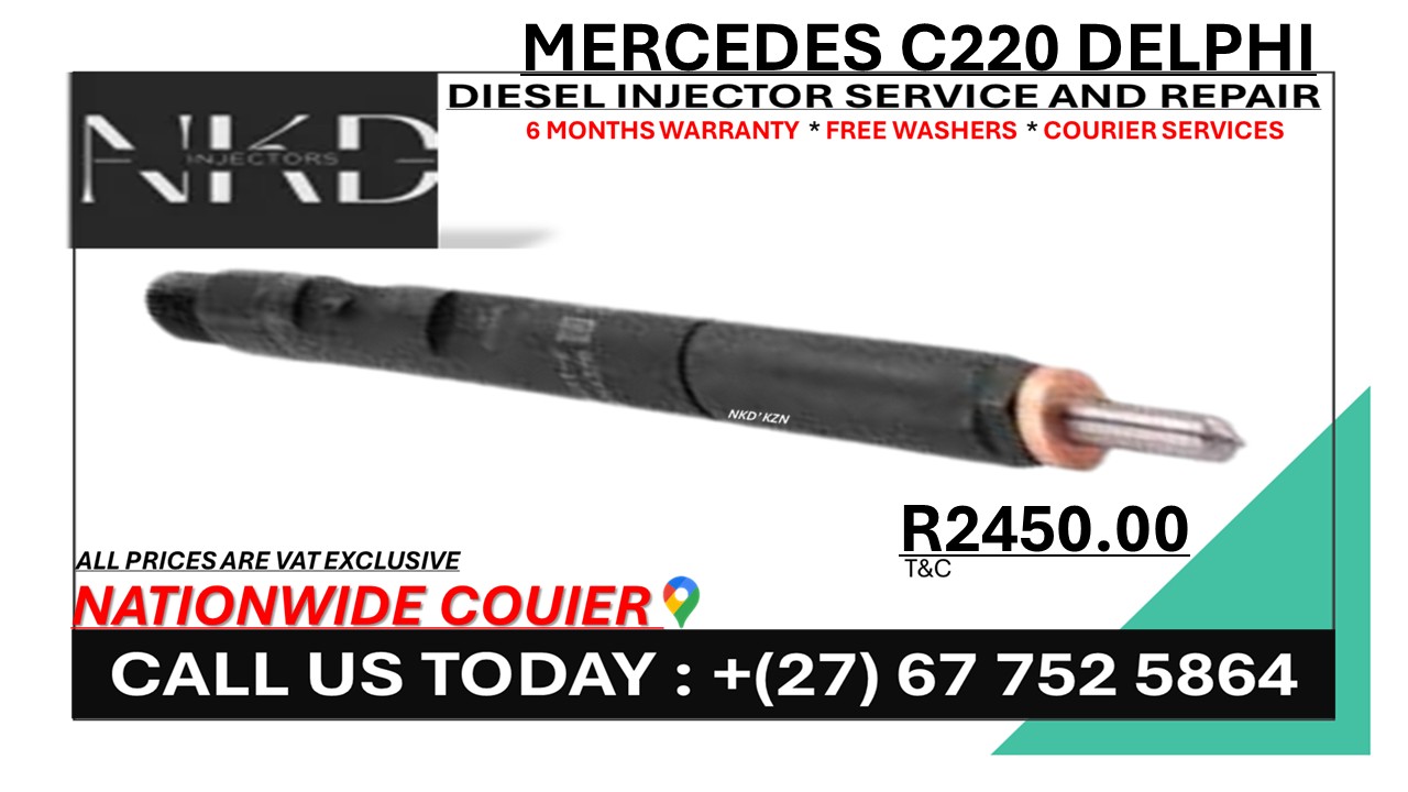 Mercedes C220 Delphi Diesel Injectors on Recondition | Junk Mail ...
