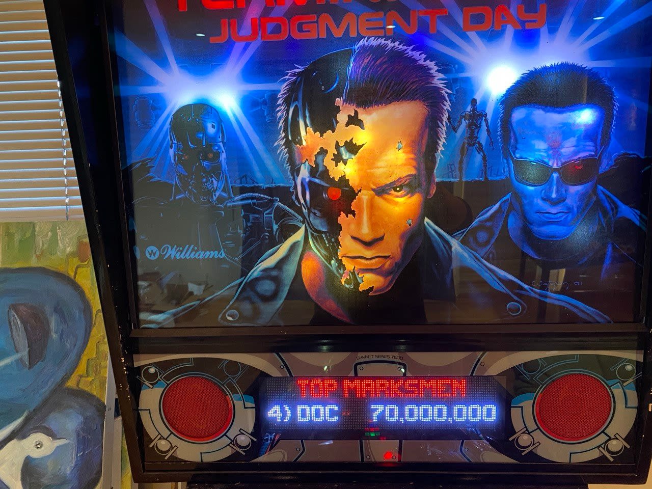 Williams Terminator 2: Judgment Day Pinball Machine | Junk Mail Marketplace