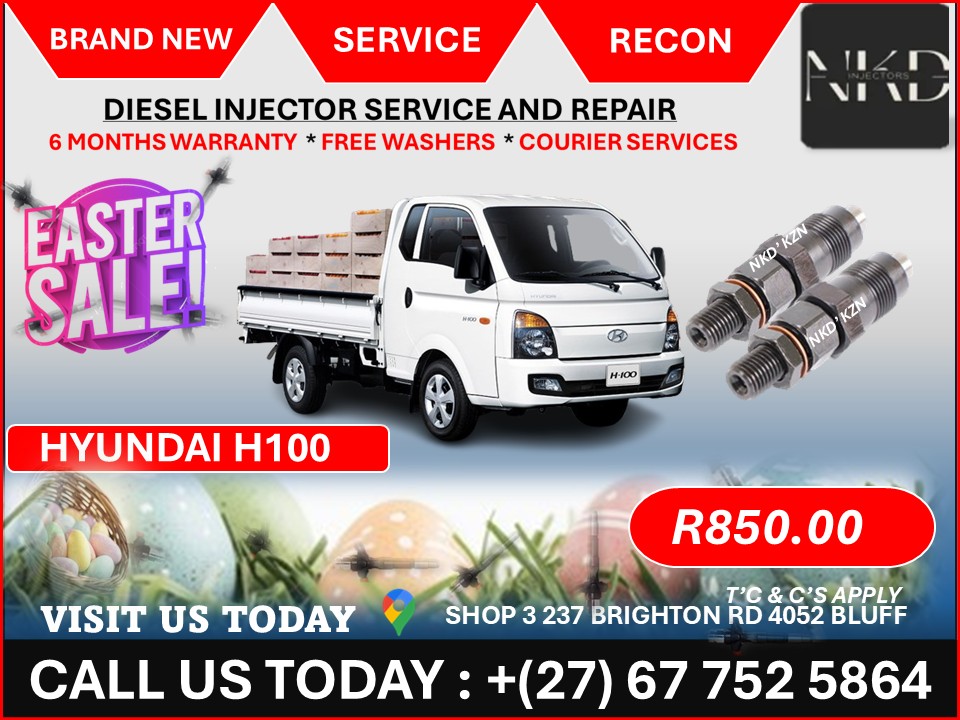 Hyundai H100 Diesel Injectors | Junk Mail Marketplace