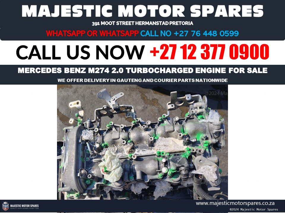 Mercedes Benz M274 2.0 turbocharged engine for sale | Junk Mail