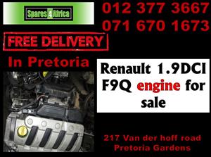 Renault 1.9dci F9Q engine for sale | Junk Mail Marketplace